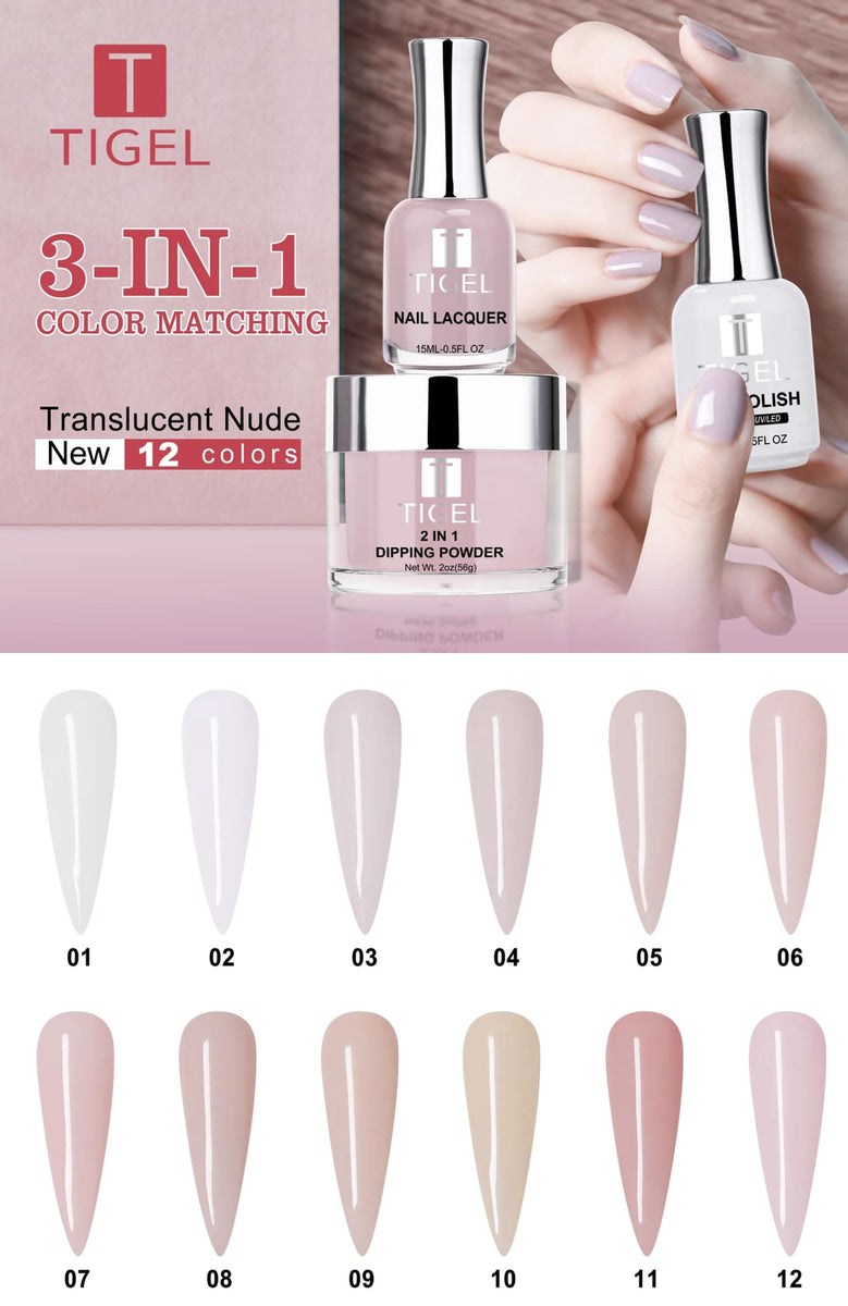 TGEL 3in1 MATCHING TRANSLUCENT NUDE – Le's Discount Beauty Supply
