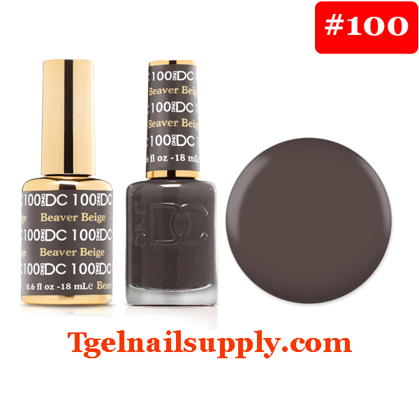 DND DC 100 Beaver Beige 2/Pack – Le's Discount Beauty Supply