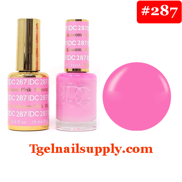 DND DC 287 Blossom Pink 2/Pack – Le's Discount Beauty Supply