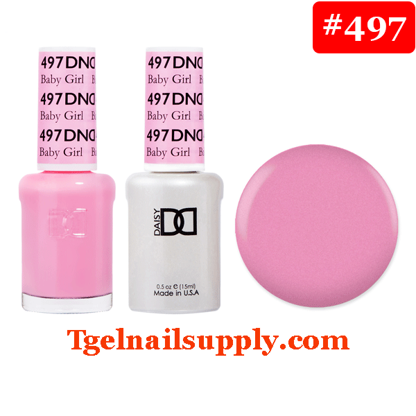 DND 497 Baby Girl 2/Pack – Le's Discount Beauty Supply