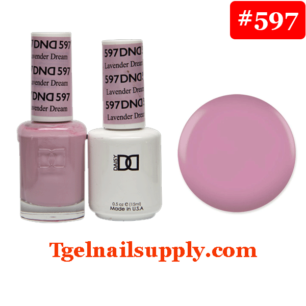 DND 597 Lavender Dream 2/Pack – Le's Discount Beauty Supply