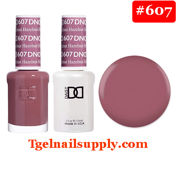 DND 607 Hazelnut 2/Pack – Le's Discount Beauty Supply