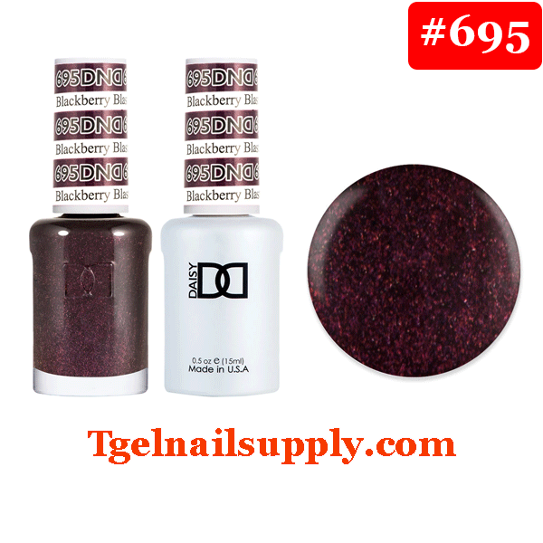 DND 695 Blackberry Blast 2/Pack – Le's Discount Beauty Supply