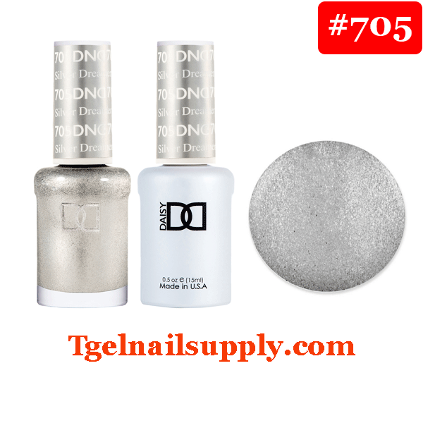 DND 705 Silver Dreamer 2/Pack – Le's Discount Beauty Supply