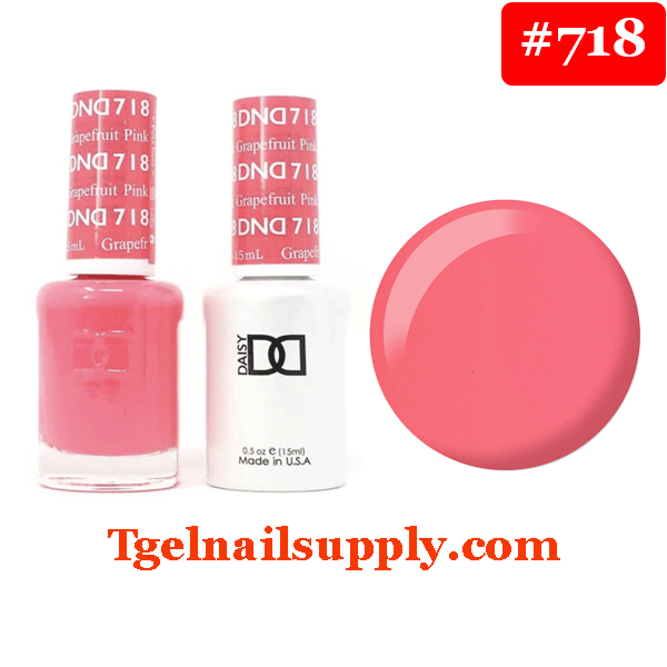 DND 718 DND Pink Grapefruit 2/Pack – Le's Discount Beauty Supply