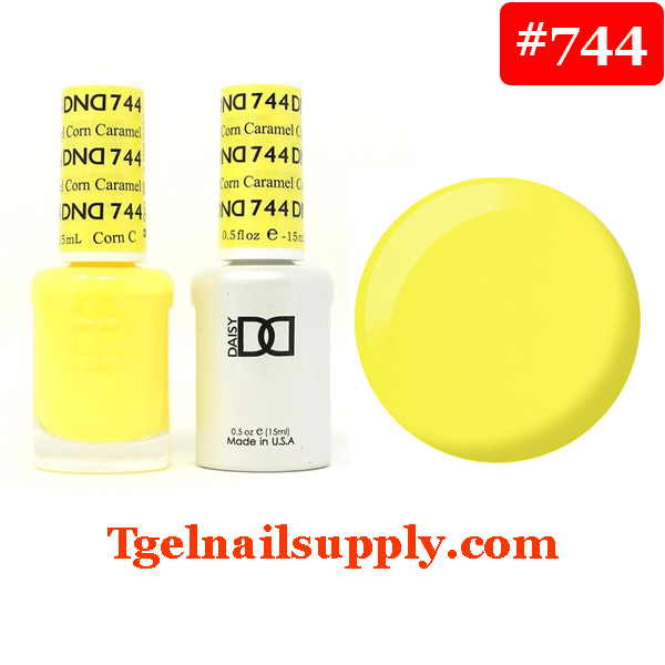 DND 744 Caramel Corn 2/Pack – Le's Discount Beauty Supply
